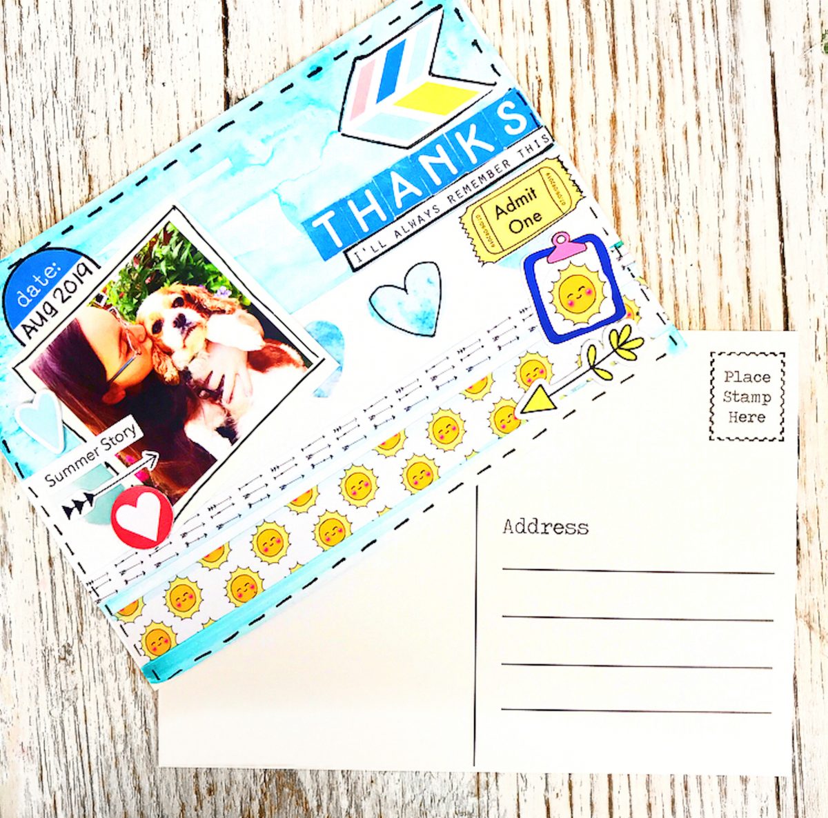 Postcard Challenge - Are You Up For It?? - Lollipop Box Club