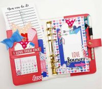 February Planner Set Up with Vicki - Lollipop Box Club