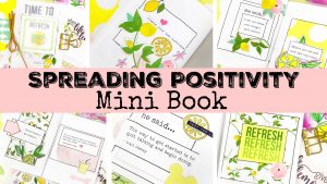 Spreading Positivity Mini Book - with video - Lollipop Box Club